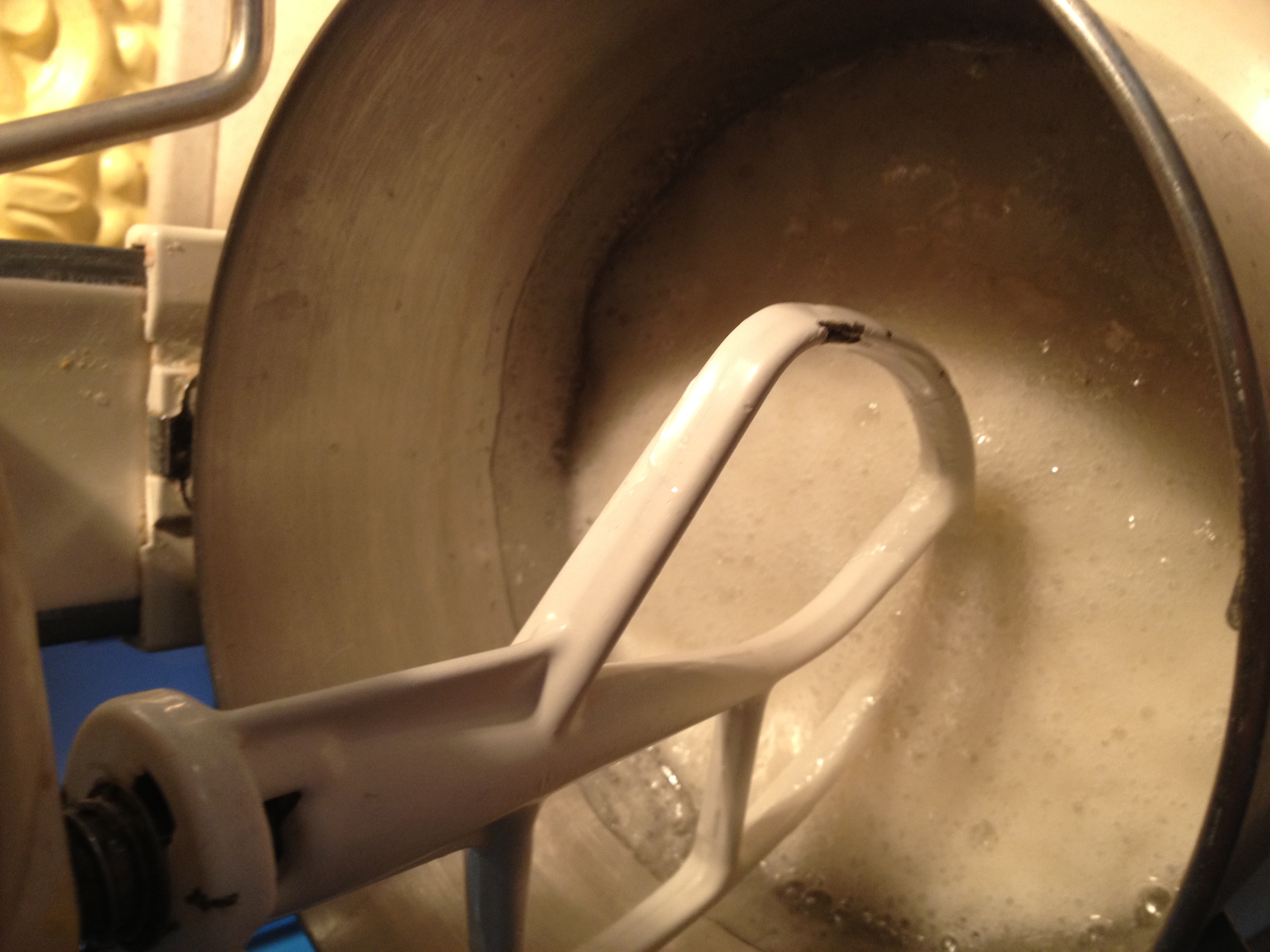 Marshmallow liquid poured into bowl – Sharon Glasgow